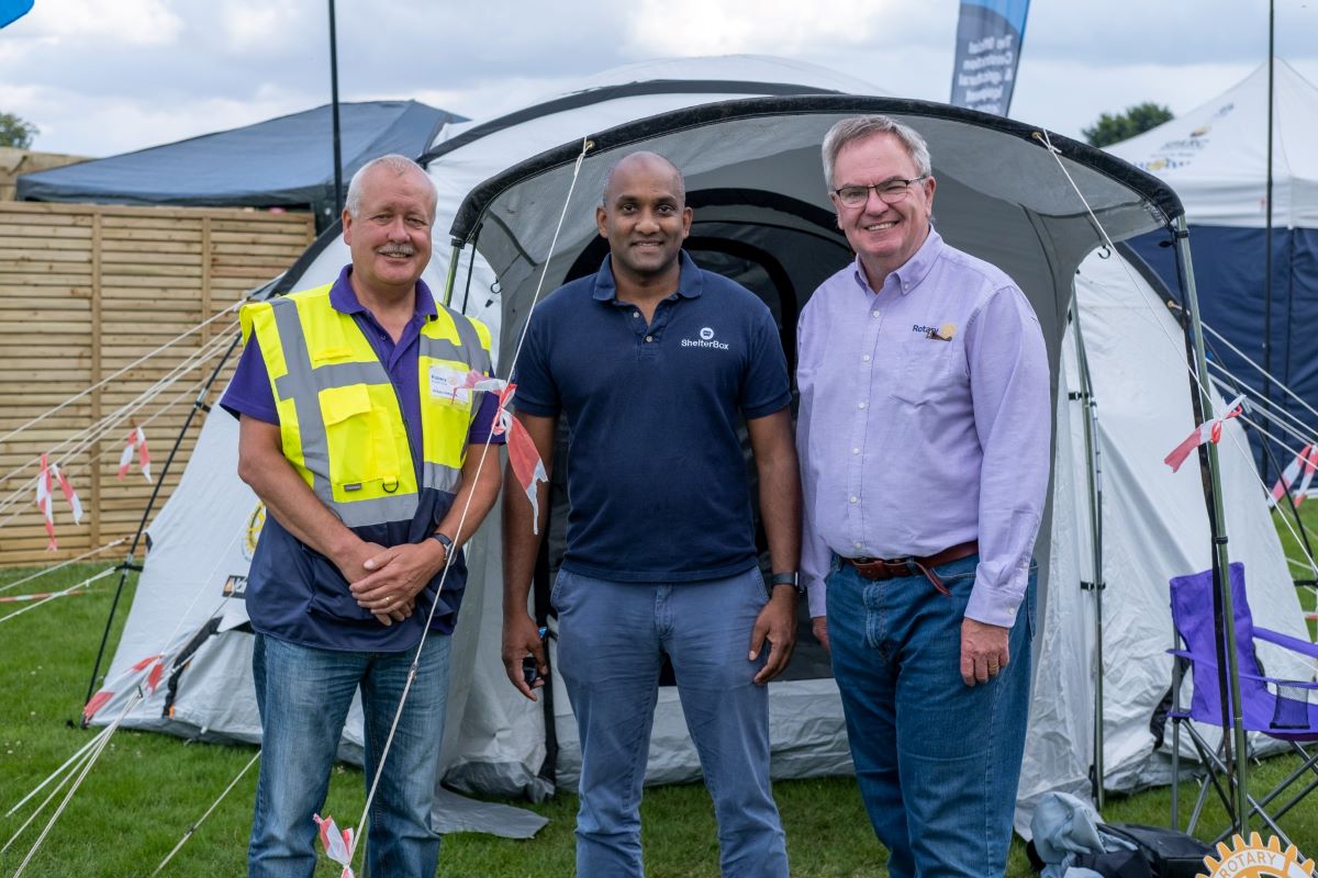 5 facts about ShelterBox's partnership with Rotary - ShelterBox Australia